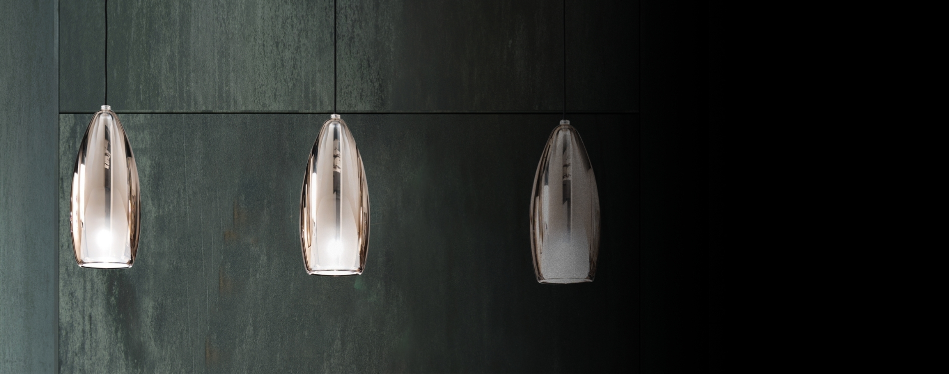 Flute - Blown Glass Light Fixtures by Cangini & Tucci | Zaneen Design