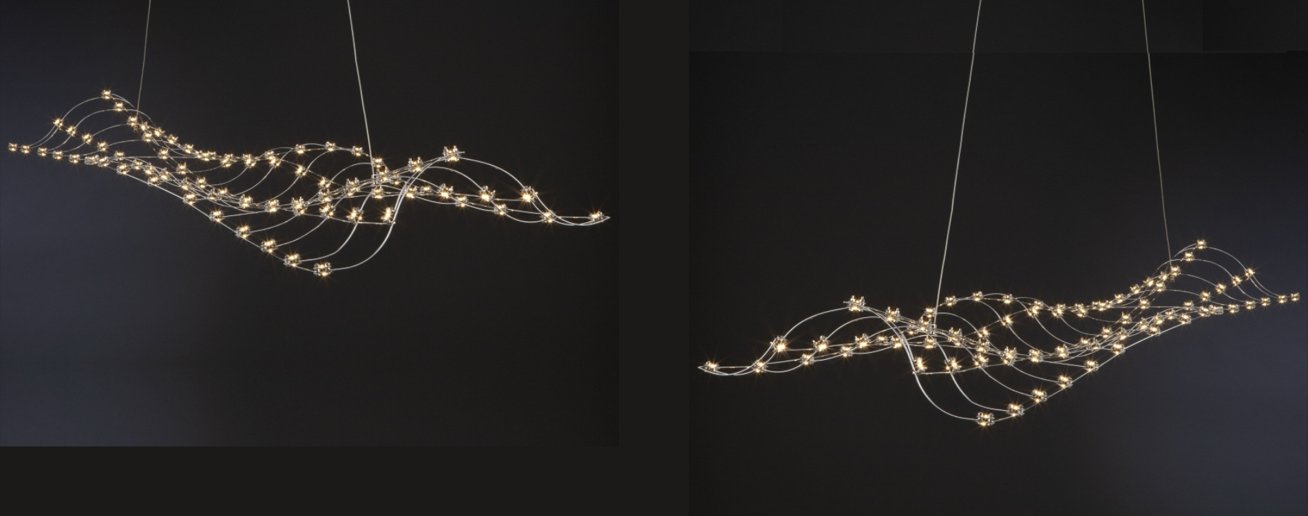 Rosetta - Flexible LED Pendant Fixture by Quasar | Zaneen Design