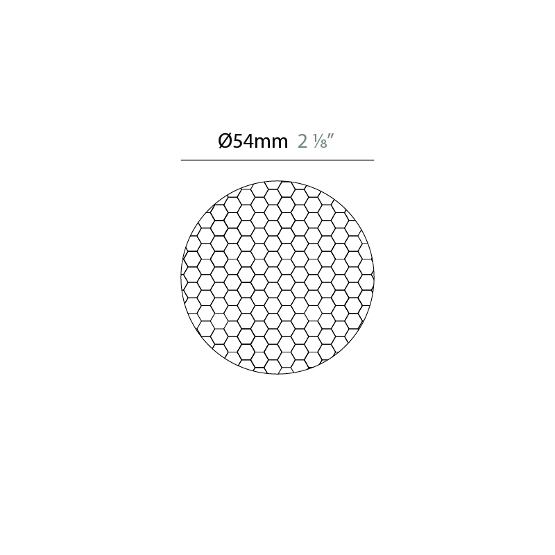 Agile 60 - Honeycomb Louvre - Black – Zaneen